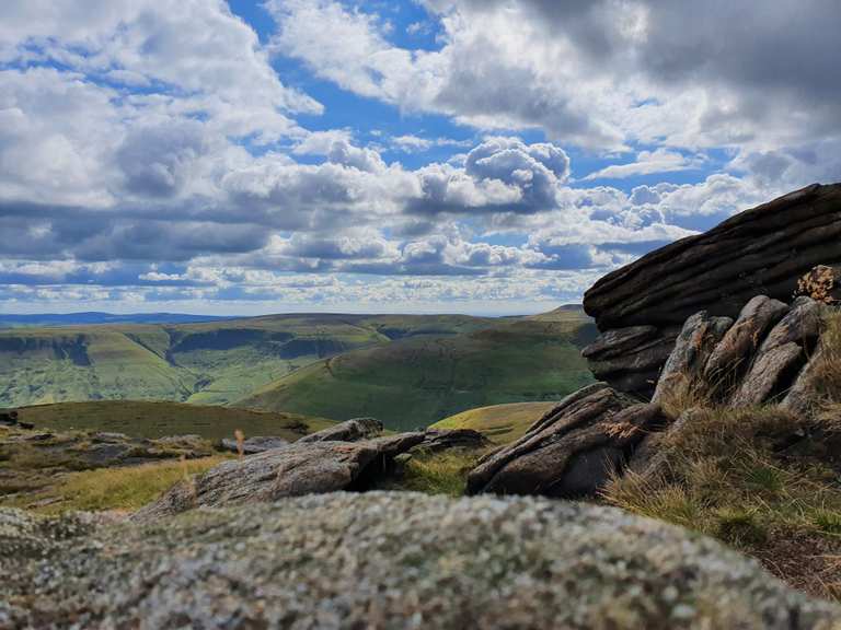 Kinder Low via Jacob's Ladder loop from Edale — Peak District National ...