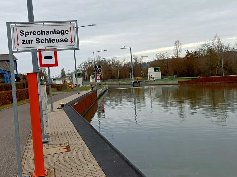 Main-Staustufe mit Schleuse Limbach : Radtouren und Radwege | komoot