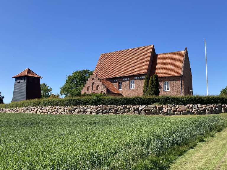 Holeby – Kirche ohne Turm : Radtouren und Radwege | komoot
