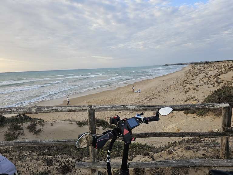 Spieggia della riserva naturale di Randello : Radtouren und Radwege ...