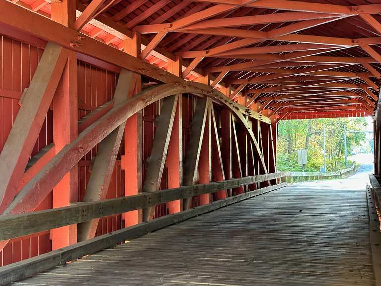 Jericho Covered Bridge: Wanderungen und Rundwege | komoot