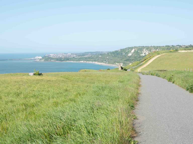 Folkestone to Dover on the Chalk & Channel Way — Kent Downs AONB | bike ...