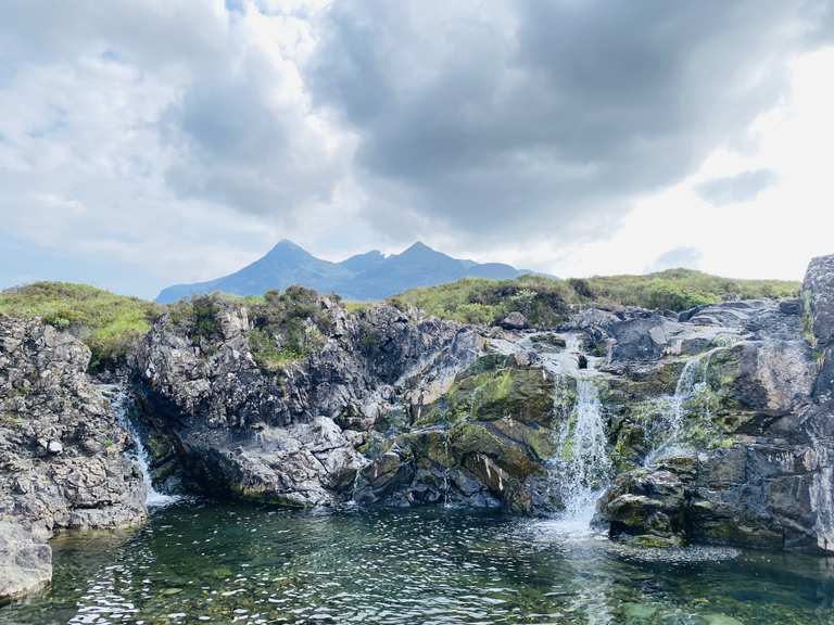 Cascadas de Allt Dearg Mor y Fairy Pools - Recorrido circular desde ...
