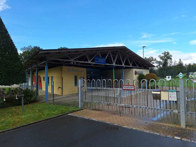 Waldbad Mohorn- Grund: Wanderungen und Rundwege | komoot