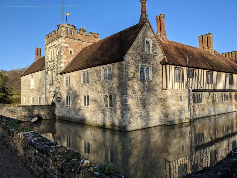 Knole Park & Ightham Mote Rundweg von Sevenoaks – Kent Downs | Laufrunde | Komoot