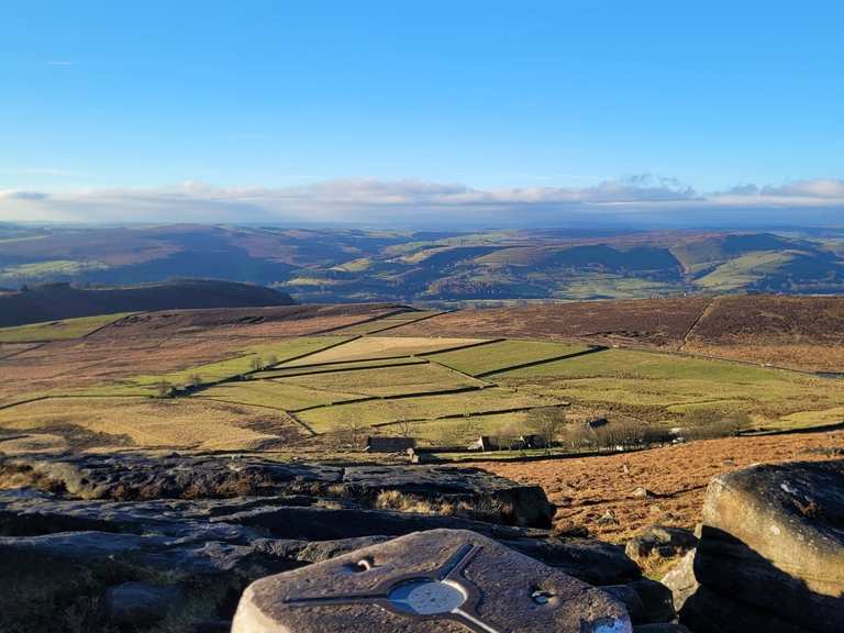 Stanage, Burbage North & Higger Tor loop from Hathersage — Peak ...