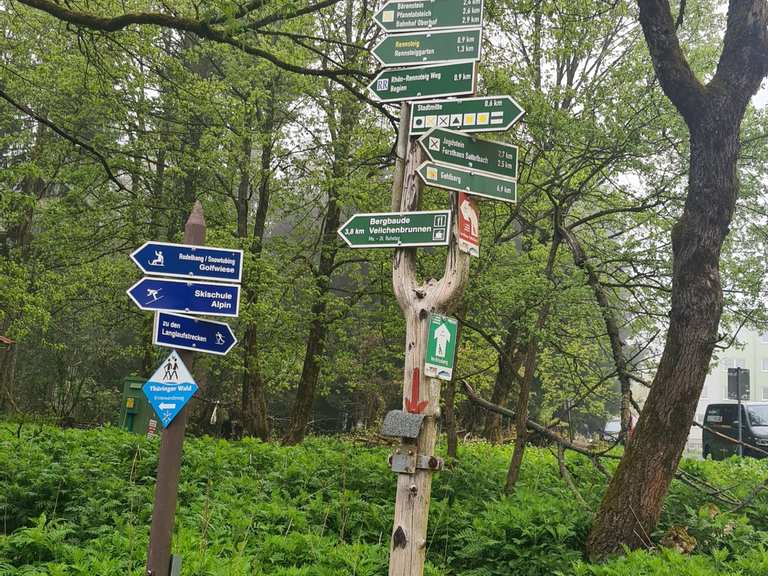 Rhön-Rennsteig-Wanderweg: Wanderungen und Rundwege | komoot
