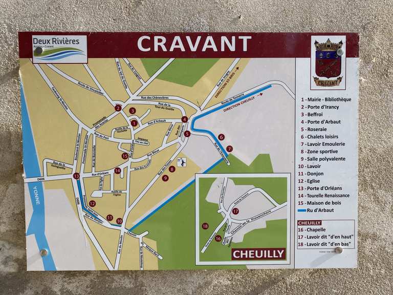 Porte d'Orléons: Wanderungen und Rundwege | komoot