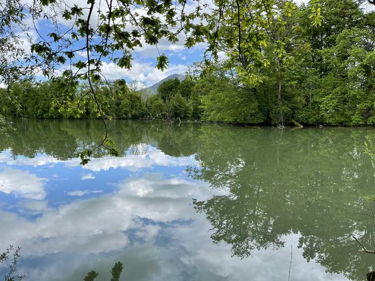 Vista del Schloss Leopoldskron desde el lago: Rutas y mapas | Komoot