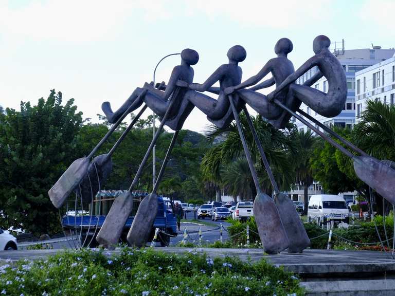 Castries Central Market: Wanderungen und Rundwege | komoot