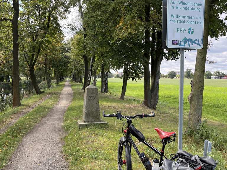 Landesgrenze Sachsen Brandenburg : Radtouren und Radwege | komoot