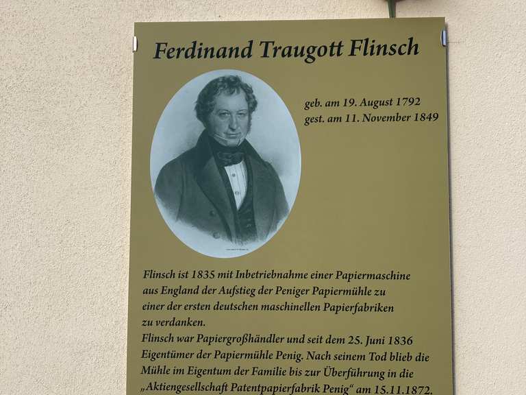 Ferdinand Traugott Flinsch: Wanderungen und Rundwege | komoot