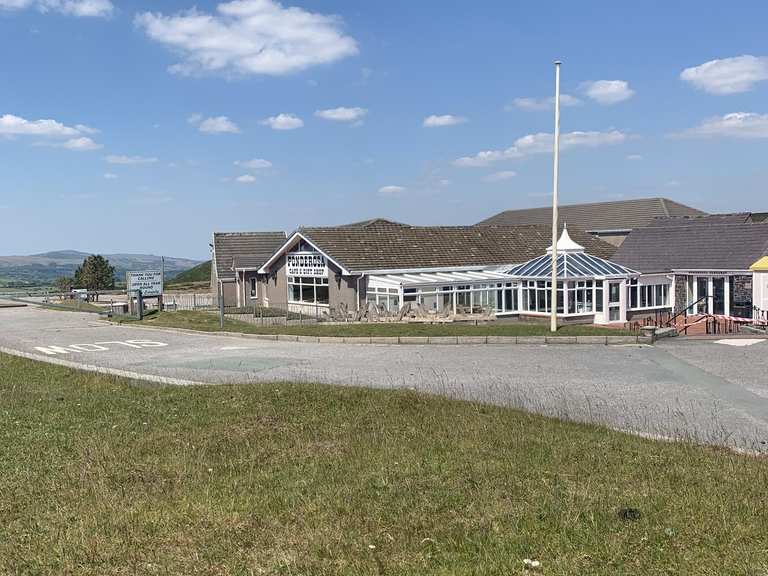 Moel Morfydd dal café Ponderosa -- Clwydian Range & Dee Valley ...