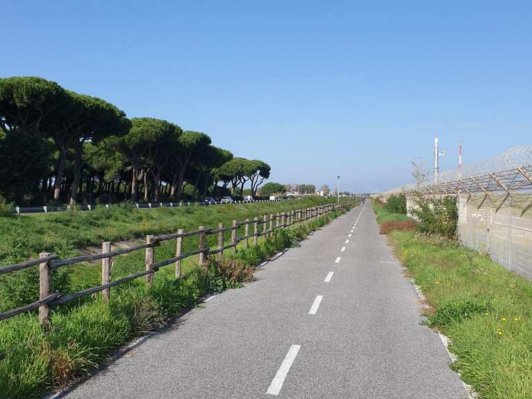 From Fiumicino to Focene along the Ciclabile Noemi Magni | run | Komoot