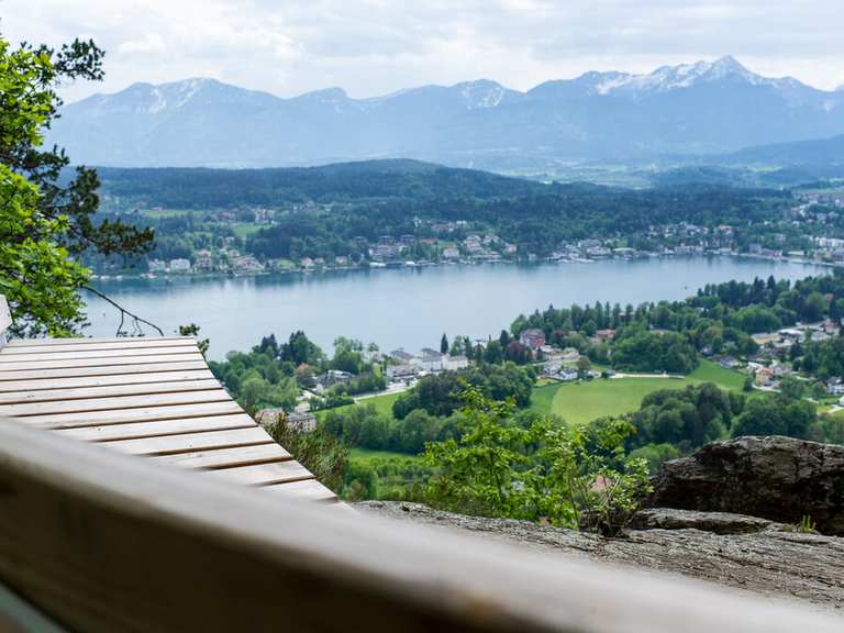 Aussichtspunkt Hohes Kreuz – Forstsee Loop from Velden am Wörthersee ...