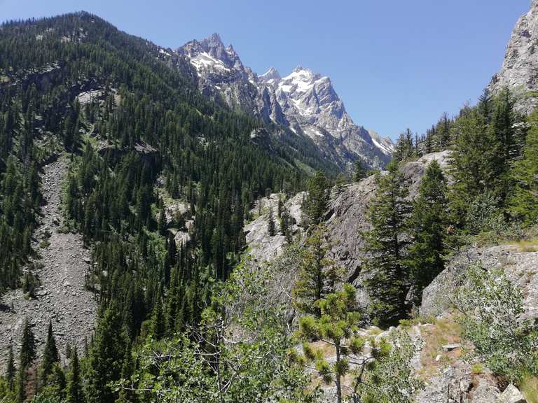 Inspiration Point and Hidden Falls loop — Jenny Lake Boat Dock — Grand ...