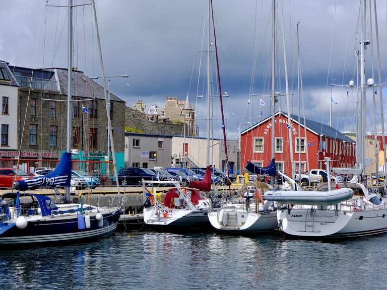 Lerwick Town Centre and Broch of Clickimin – Hikes & How to Get There ...