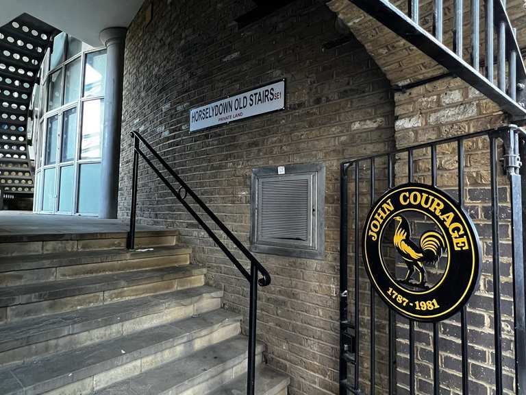 Horsleydown Steps: Wanderungen und Rundwege | komoot