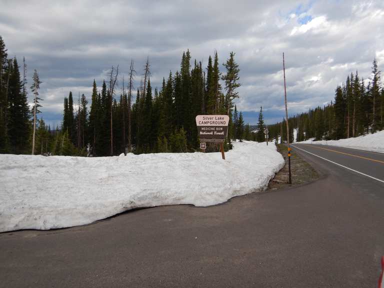 Snowy Range Road (Ryan Park Campground to Silver Lake Campground ...