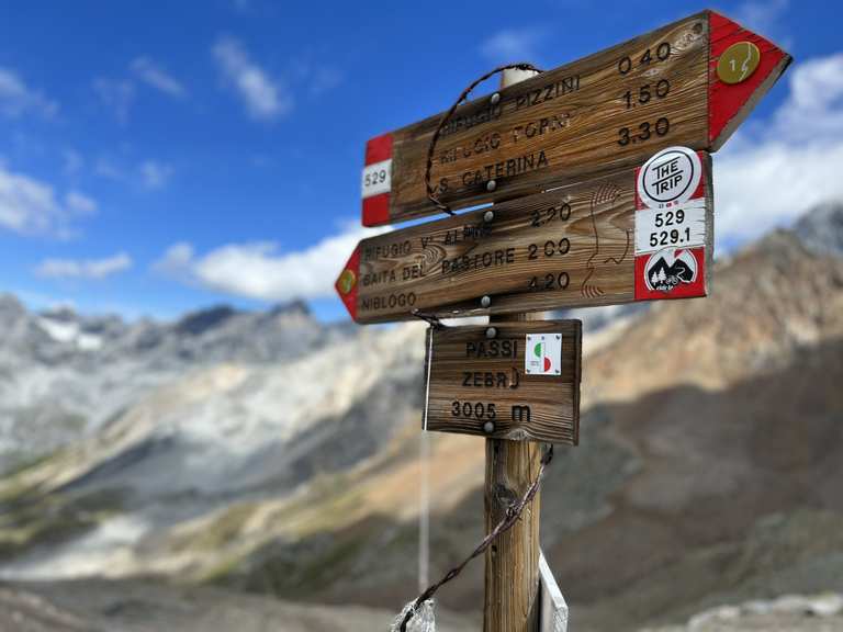 Passo Zebrù: Mountainbike-Touren und -Trails | komoot