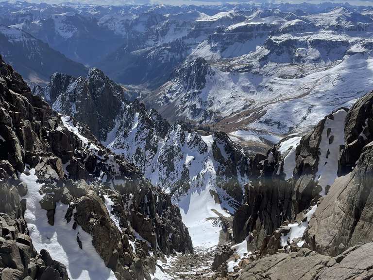 Mount Sneffels from Blue Lakes Trail — Mount Sneffels Wilderness | hike ...