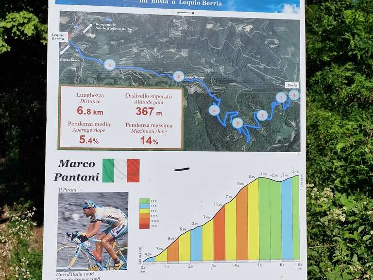 Le salite dei campioni: Marco Pantani: Radtouren und Radwege | komoot