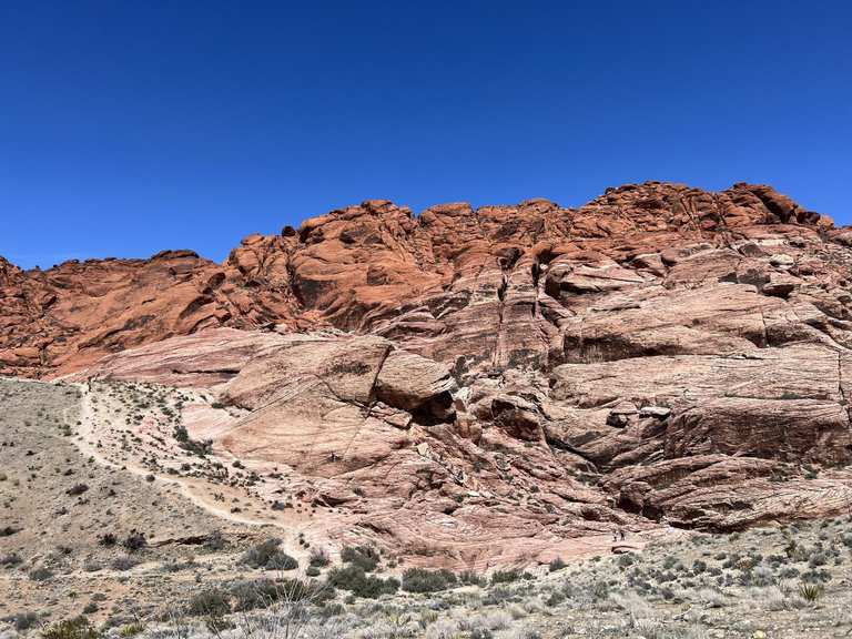 Red Rock Canyon Scenic Loop from Red Rock Canyon Overlook — Las Vegas ...