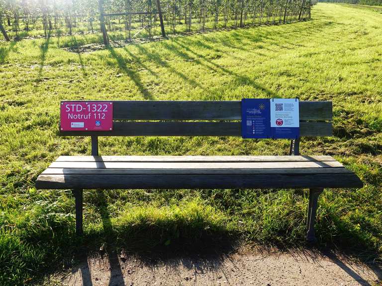 Bench for a short rest Routes for Walking and Hiking | Komoot