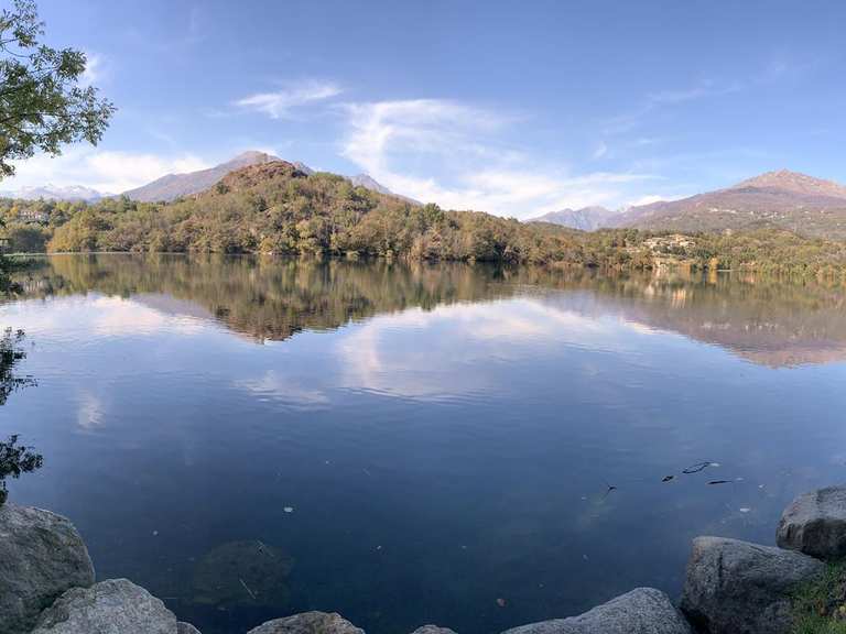 Lago Sirio e Lago di Campagna – loop run from Ivrea in the Riserva Laghi di Ivrea | run | Komoot