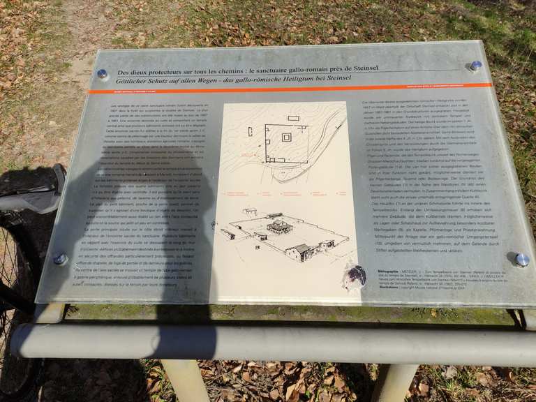 Gallo Römisches Heiligtum Steinsel: Mountainbike-Touren und -Trails ...