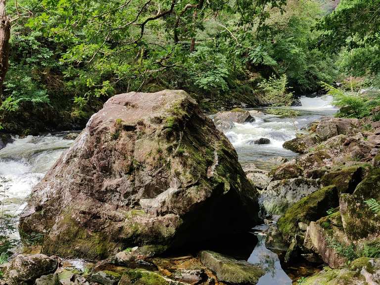 Aberglaslyn Gorge, Beddgelert, Snowdonia. - Routes for Walking and ...