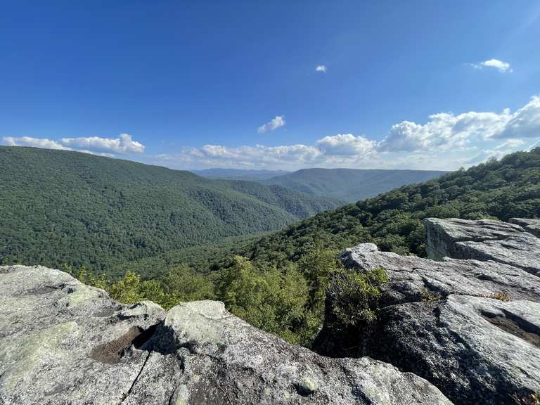 Table Rock Trail to Table Rock Overlook — Monongahela National Forest ...