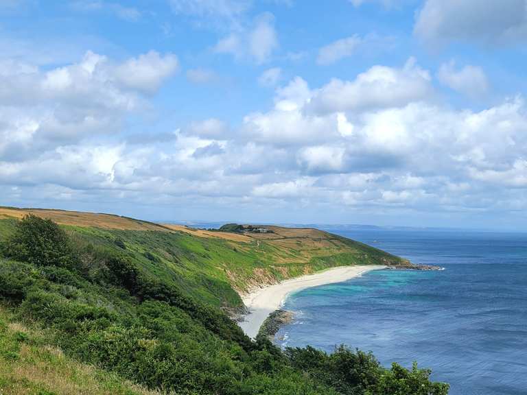 Dodman Point & Hemmick Beach loop from Gorran Haven — Cornwall | hike ...