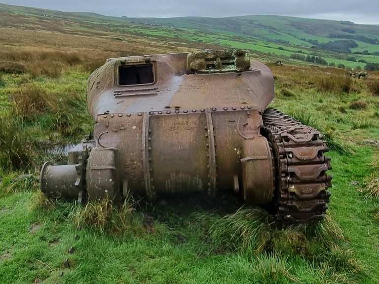 Abandoned WW2 Sherman Tank at Upper Hulme – Hikes & How to Get There ...