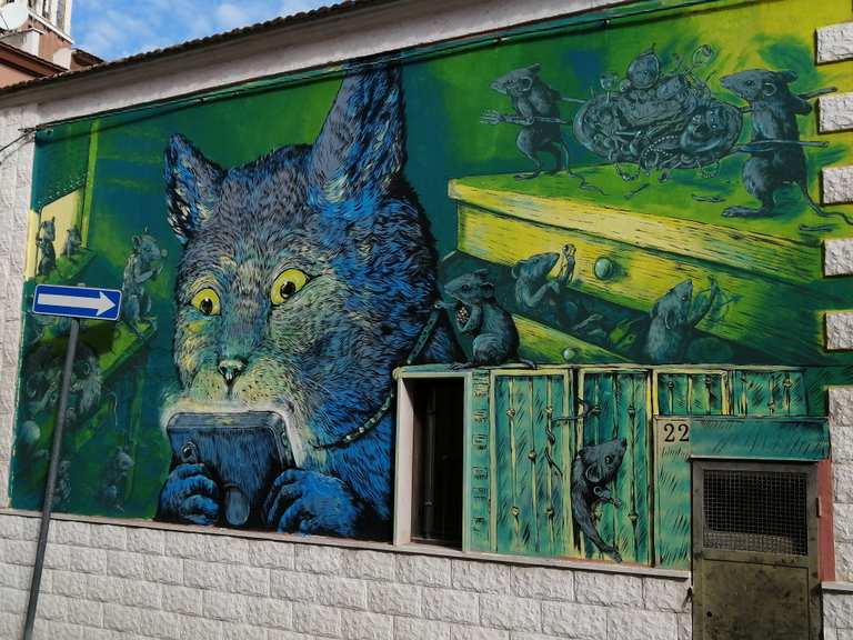 Murales di Stornara Road Cycle Routes and Map | Komoot