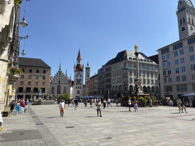 Marienplatz: Wanderungen und Rundwege | komoot