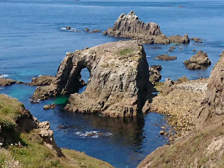 Land's End & Sennen Cove loop from Gwynver Beach — Cornwall | hike | Komoot
