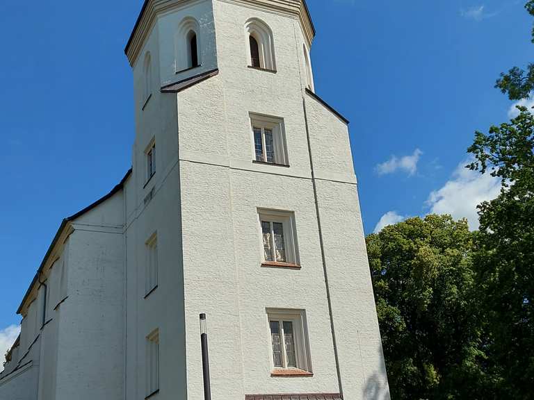 Johanniterkirche Mirow auf der Schlossinsel : Radtouren und Radwege ...
