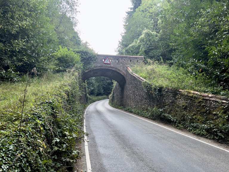 Ruta de los puentes de Lovelace desde Green Dene — Surrey Hills ...