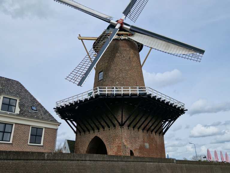 De korenmolen Rijn en Lek (Wijk bij Duurstede) : Radtouren und Radwege ...