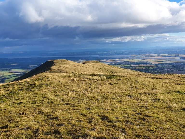 The Law, Ben Cleuch & Ben Ever loop from Tillicoultry — Ochil Hills ...