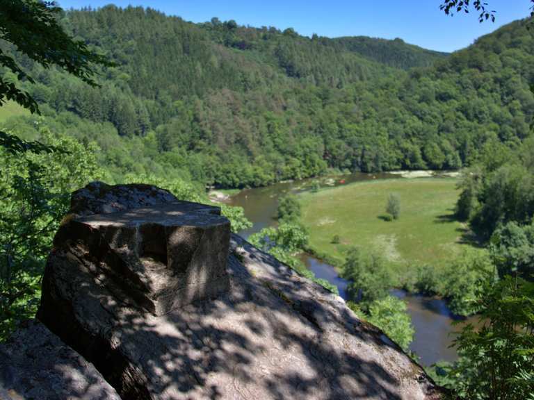 Tombeau du Géant — loop from Botassart in the Semois Valley National ...