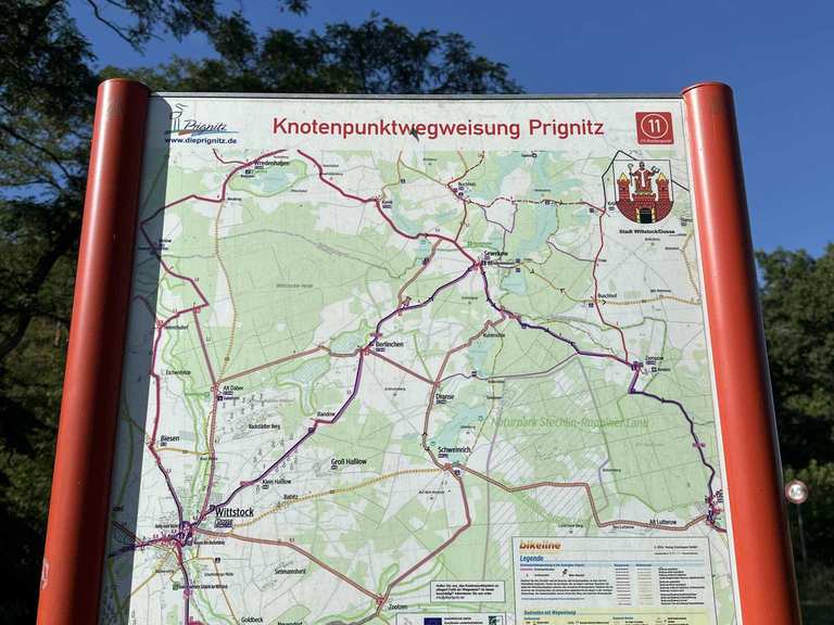 Radweg - Knotenpunkt 11 : Radtouren und Radwege | komoot