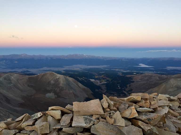 Mount Sherman a partir de Iowa Gulch — San Isabel National Forest ...