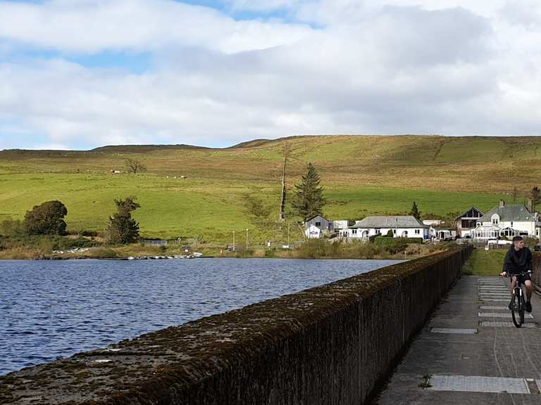 Meikle Bin & Carron Valley Reservoir loop — Campsie Fells | Wanderung ...