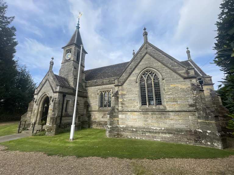 Eridge Towers & Eridge Park from Eridge Green — High Weald AONB | hike ...