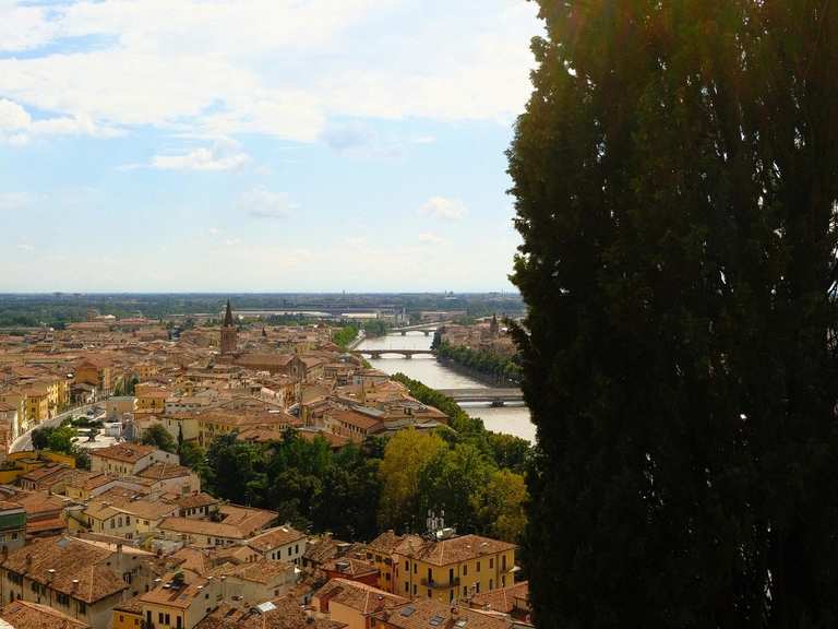 Quinzano vill novare Parona verona centre - Sentiers et pistes de VTT ...