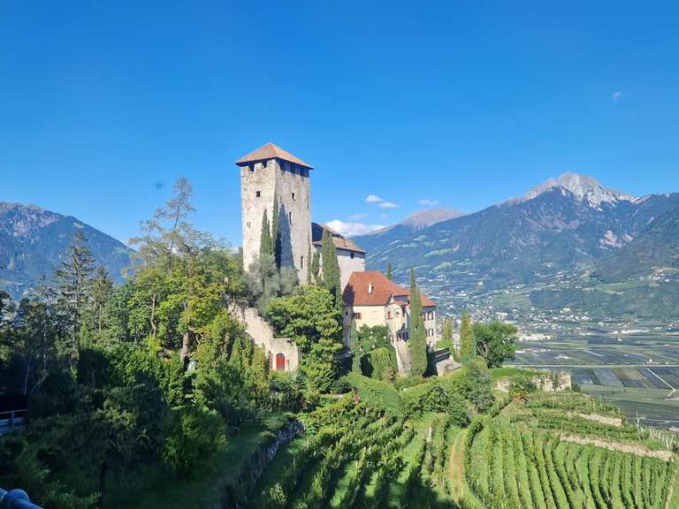 'Schloss Lebenberg' erbaut 13. Jhrt. ob. Tscherms/Etschtal ...