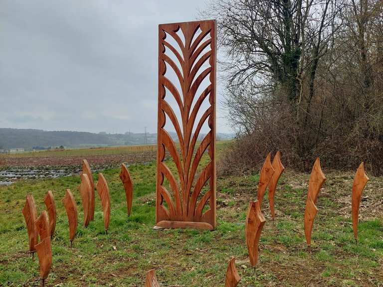 Kunstpfade - Flumel: Wanderungen und Rundwege | komoot