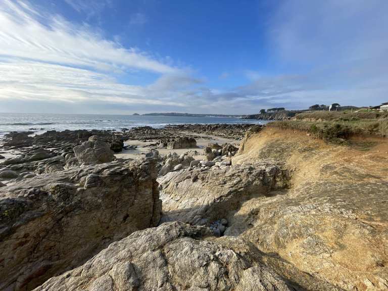 Strand von Trégana – Plage de Portez Runde von Castel-Névez ...
